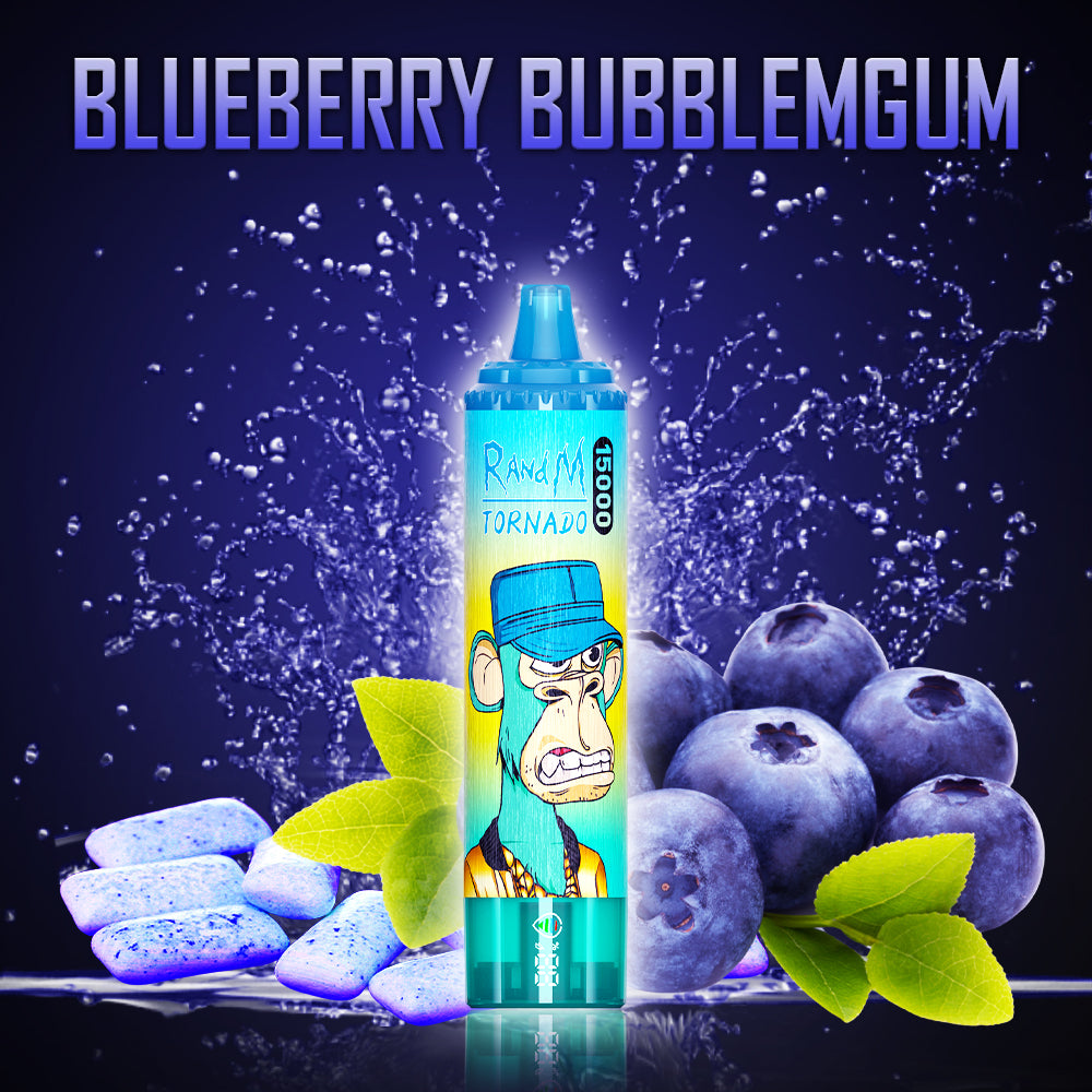 RandM Tornado 15000 Züge kaufen - Blueberry Bubblegum – RandM Tornado Vapes
