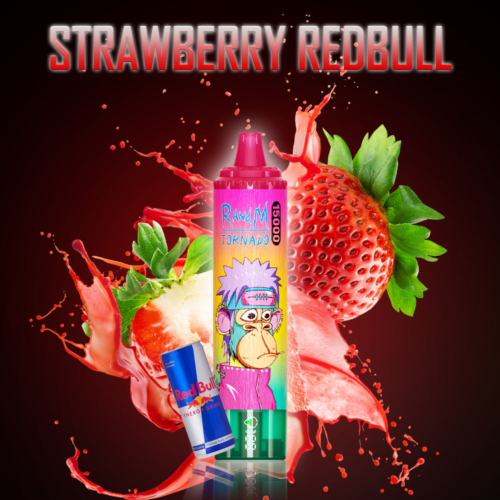 Kaufe RandM Tornado 15000 - Strawberry Red Bull – RandM Tornado Vapes Kaufe RandM Tornado 15000 - Strawberry Red Bull – RandM Tornado Vapes