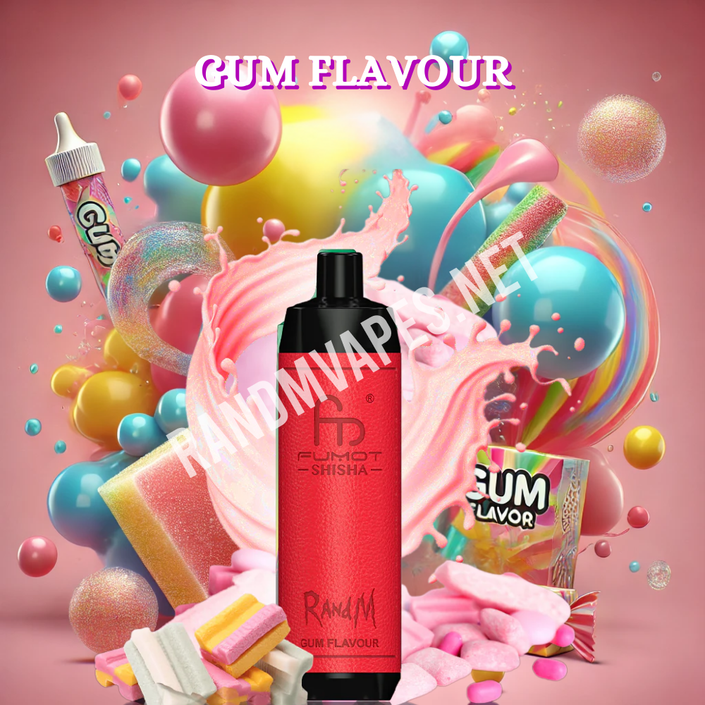 RandM Shisha 10000 Gum Flavour 🍬 – RandM Tornado Vapes
