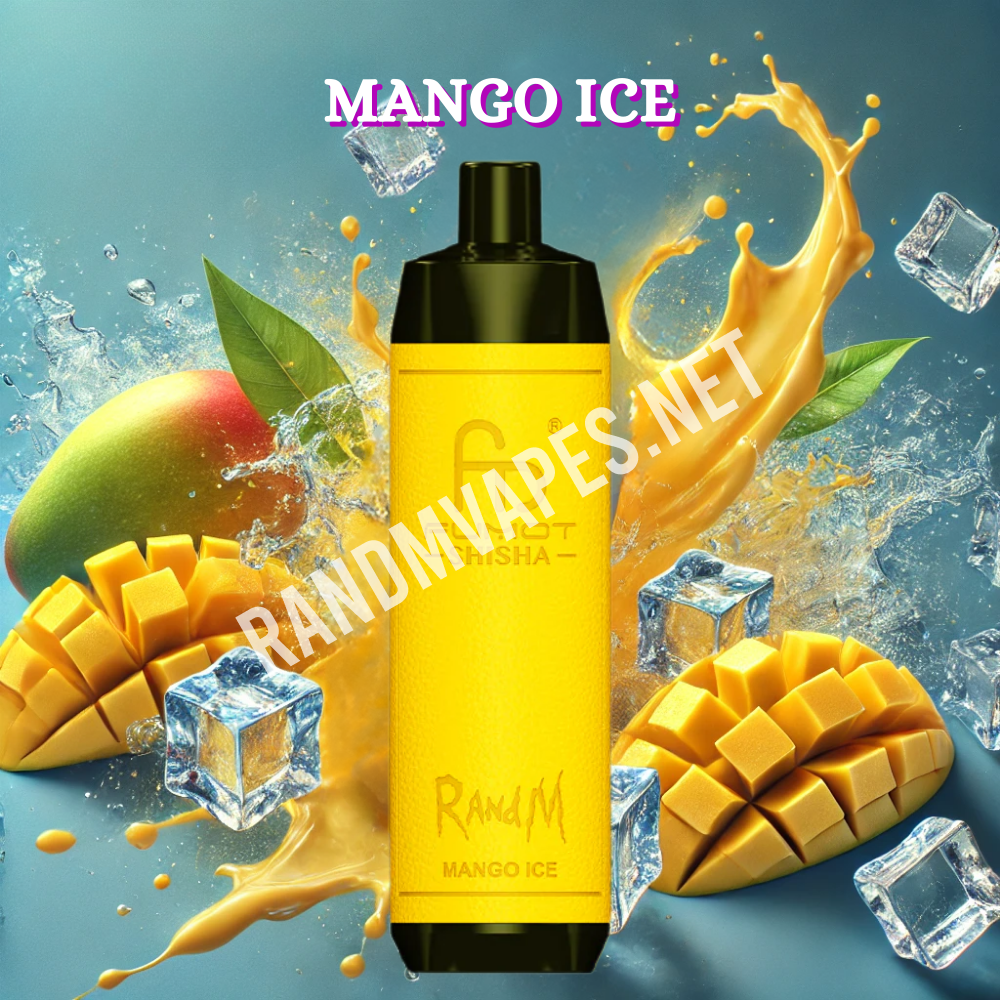 RandM Shisha 10000 Mango Ice 🥭🧊 – RandM Tornado Vapes