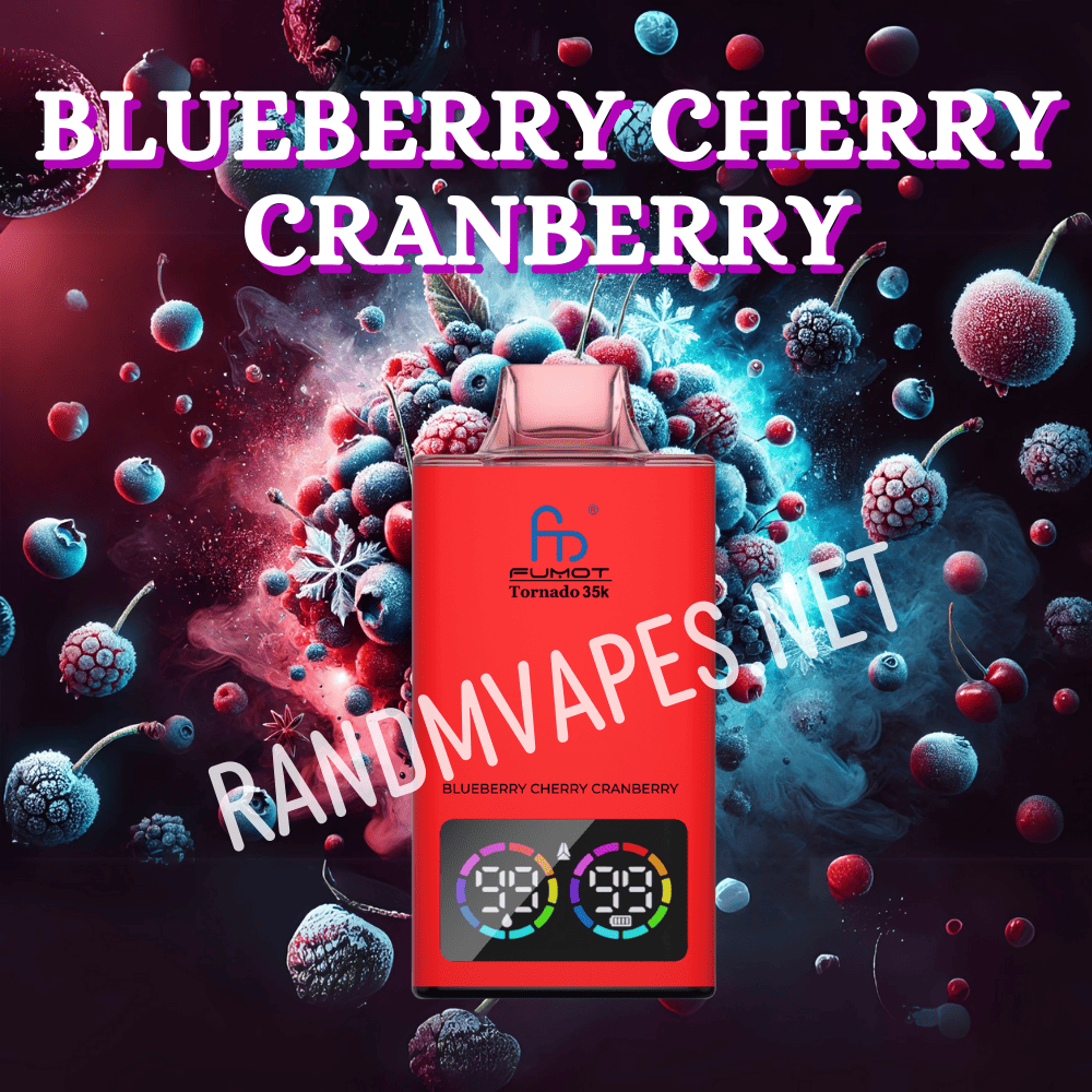 RandM Tornado Vape 35000 Blueberry Cherry bei uns erhältlich – RandM ...