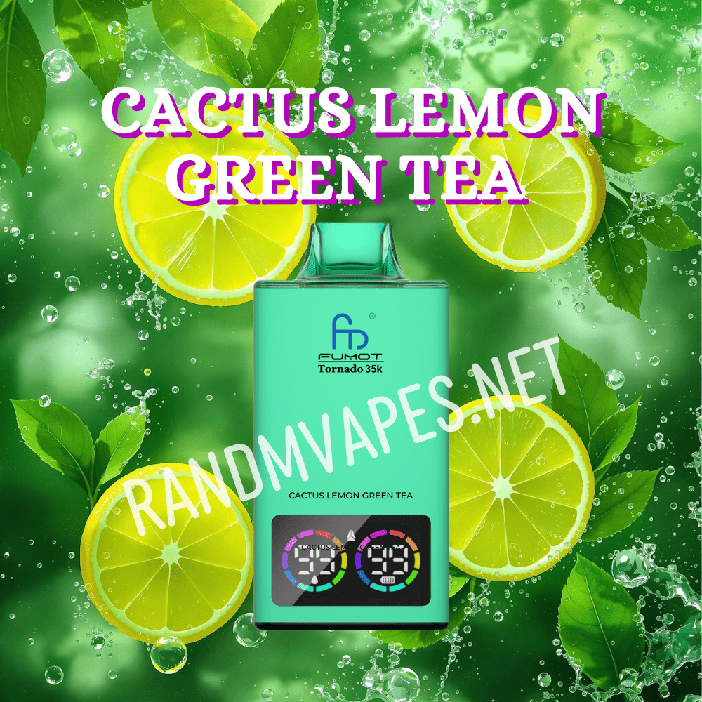 RandM Tornado Vape 35000 Cactus Lemon Green Tea bei uns erhältlich ...