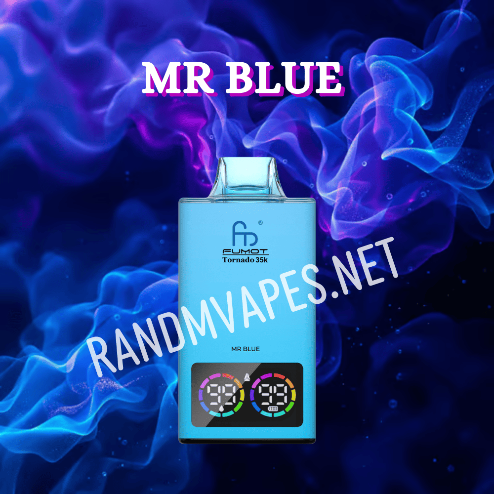 RandM Tornado Vape 35000 Mr Blue bei uns erhältlich – RandM Tornado Vapes