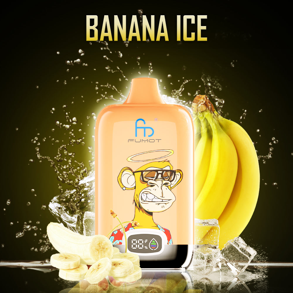 RandM Tornado 12000 Banana Ice – RandM Tornado Vapes