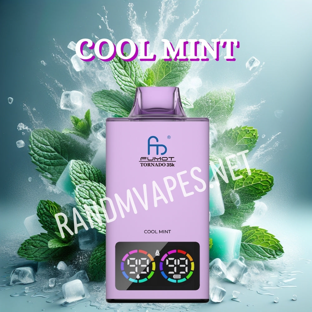 RandM Tornado Vape 35000 Cool Mint bei uns erhältlich – RandM Tornado Vapes