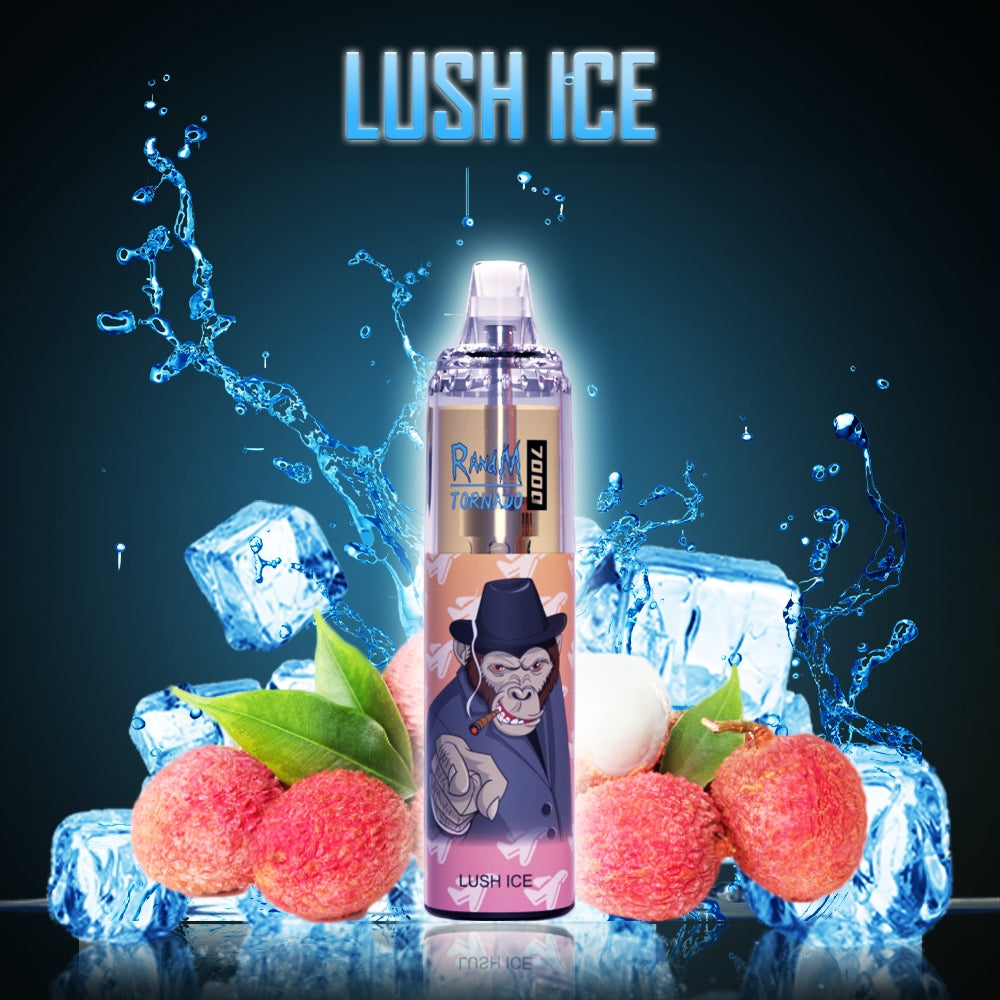 RandM Tornado 7000 Lush Ice🍉🧊 (Limitiert) – RandM Tornado Vapes