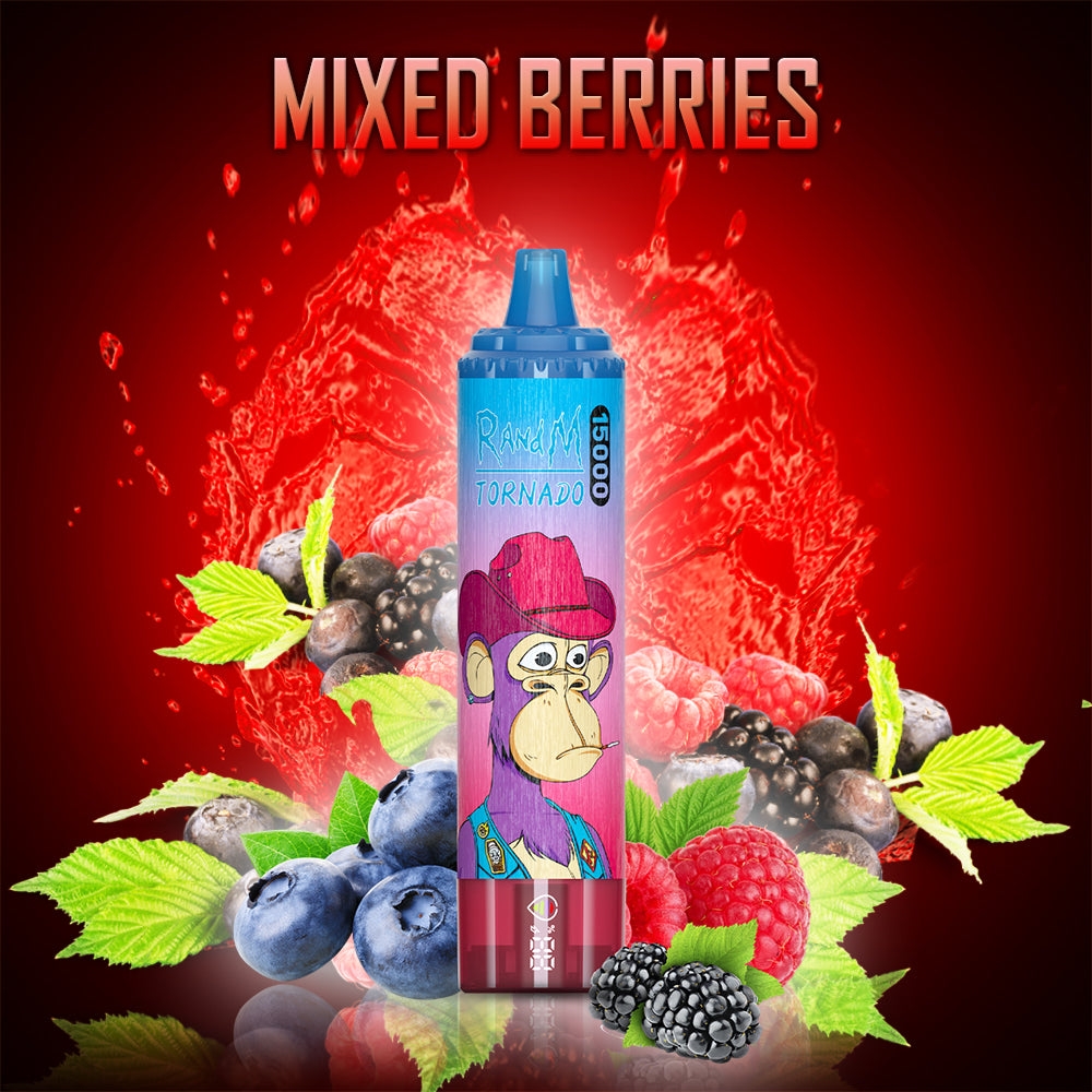 RandM Tornado 15000: Mixed Berries Buy Now! – RandM Tornado Vapes