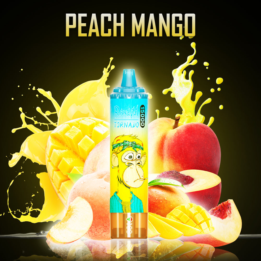 RandM Tornado 15000 Peach Mango | Buy Now – RandM Tornado Vapes