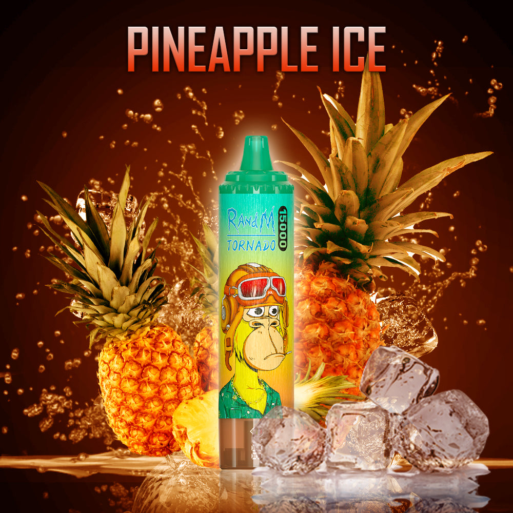 Kaufe RandM Tornado 15000 - Pineapple Ice – RandM Tornado Vapes