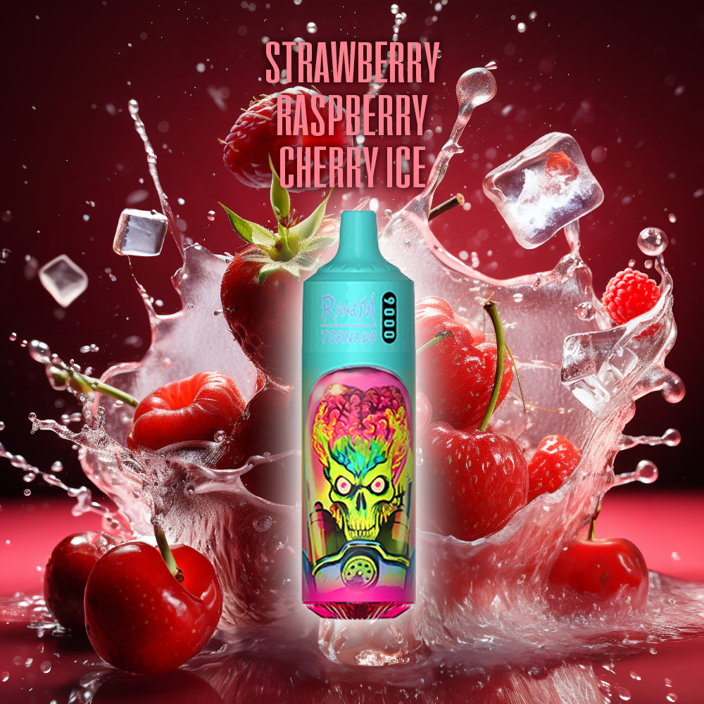 Strawberry Raspberry Cherry Ice – RandM Tornado Vapes